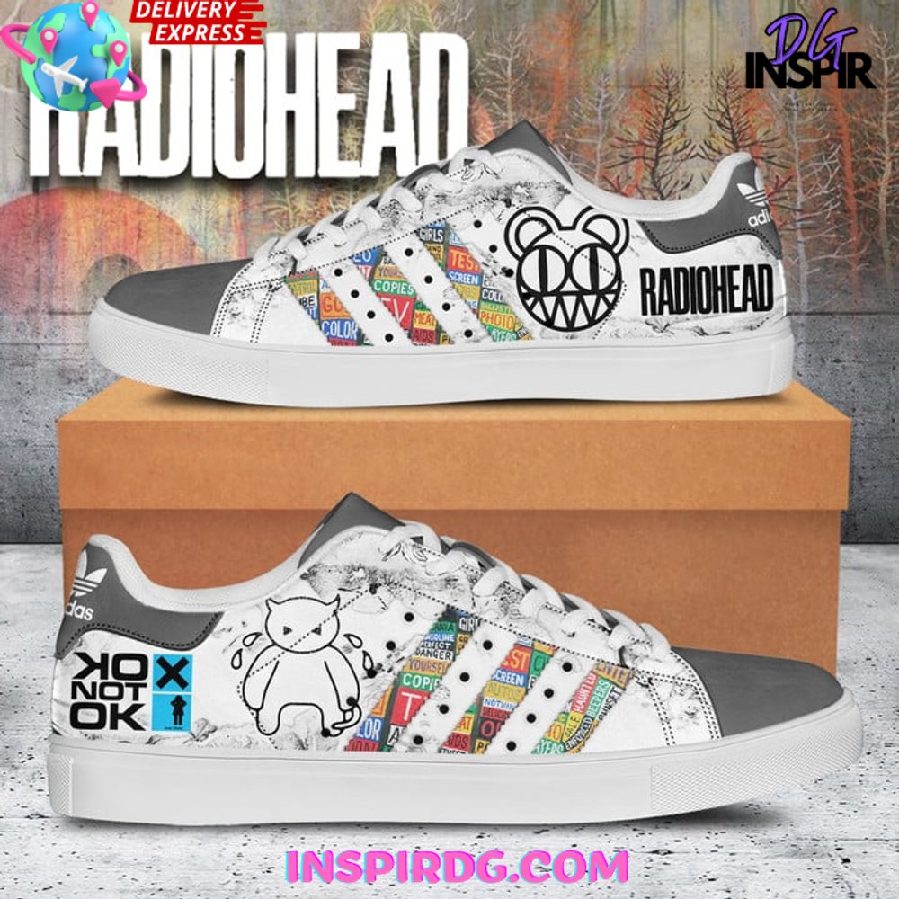 Radiohead Limited Edition STAS ADS Shoes Brand Shoes HG Men Woman ...